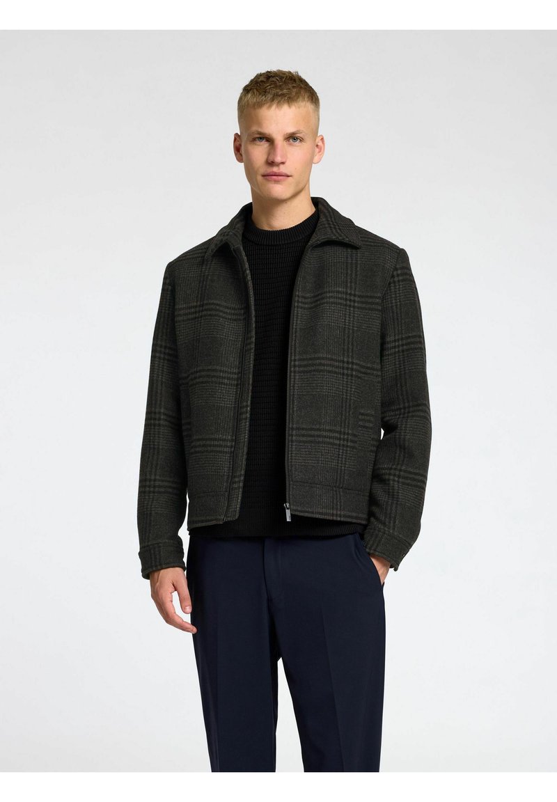 Selected Homme SLHNEW FILIP - Summer jacket - elephant skin/grey - Zalando