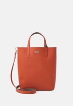 Lacoste VERTICAL - Shopping Bag - rooibos tea eco iron gate/orange ...