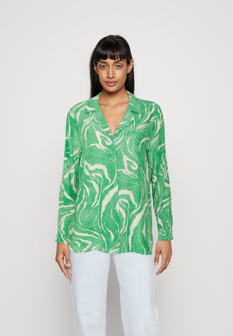 Selected Femme SLFSIRINE - Camisa - absinthe green/verde claro - Zalando.es