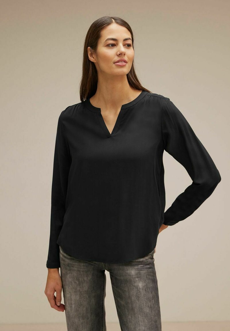 Street One Bluse - schwarz - Zalando.at