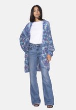 Flavia Valentini Strickjacke - blue/mehrfarbig - Zalando.de