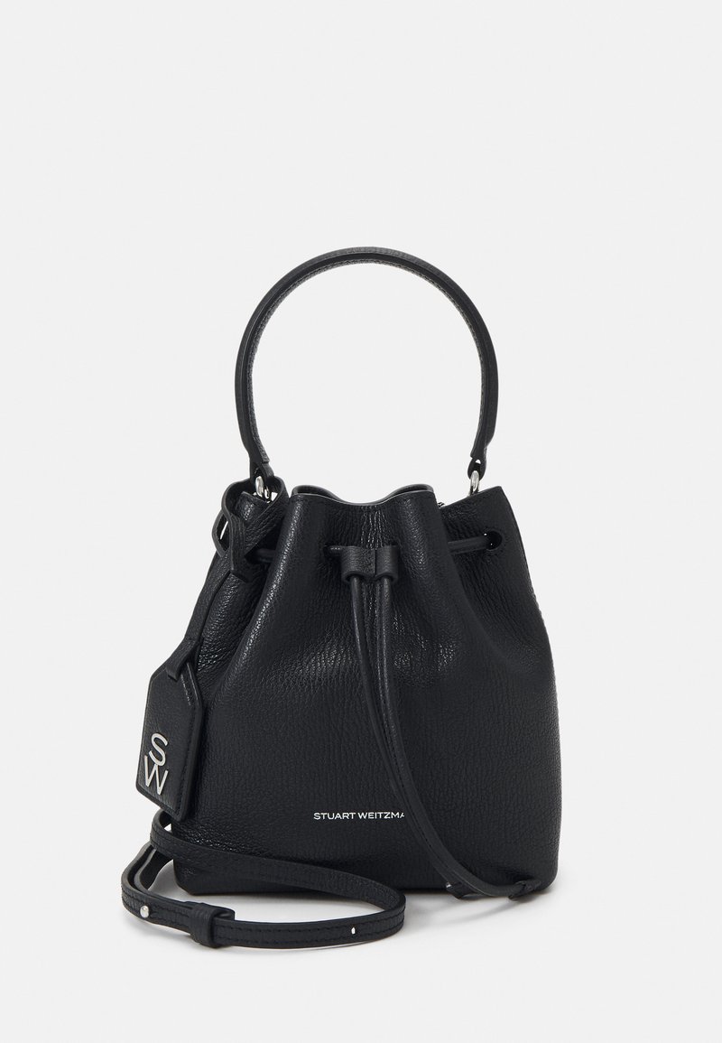 Stuart Weitzman RAE MINI BUCKET BAG - Handbag - black - Zalando.ie