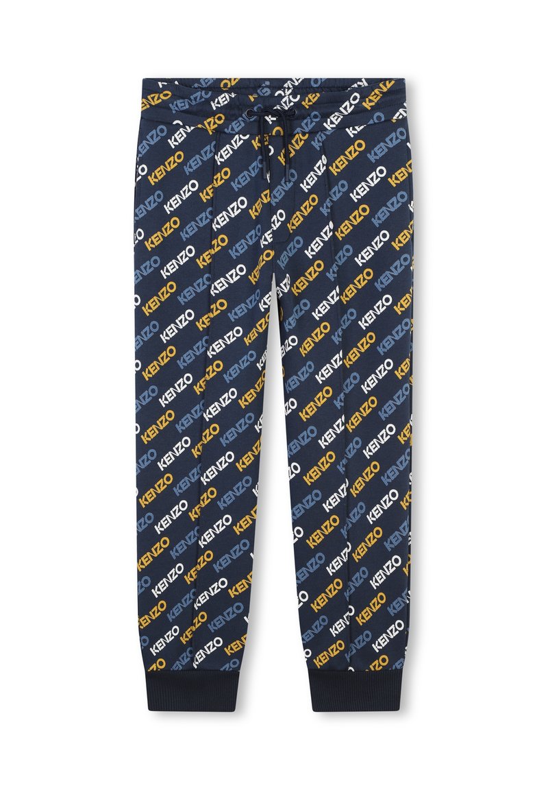 KENZO kids JOGGING IMPRIMÉ - Pantalon de survêtement - koniro/bleu - ZALANDO.FR