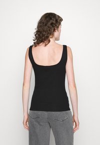 Calvin Klein Jeans CK TANK - Top - black - Zalando.de