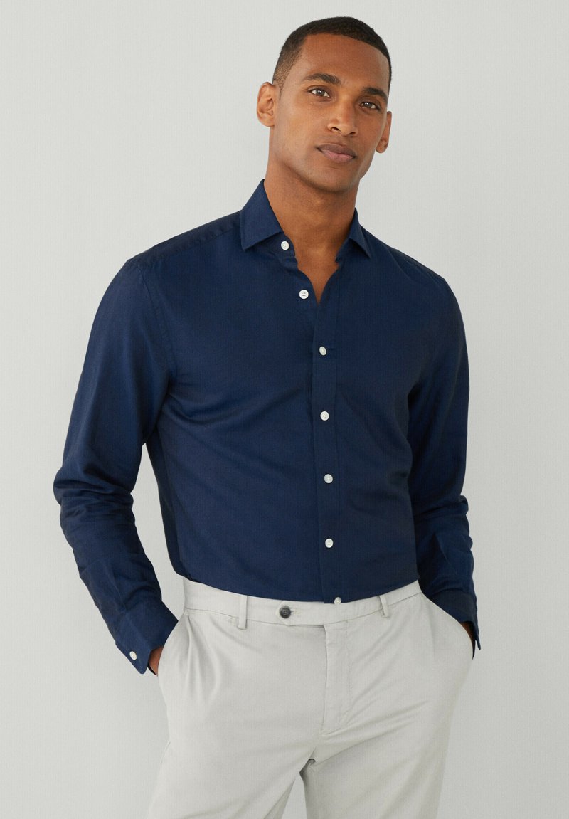 Hackett London Overhemd - navy/blauw - Zalando.nl