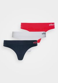 Ellesse THONG 3 PACK - Stringit - red/punainen - Zalando.fi