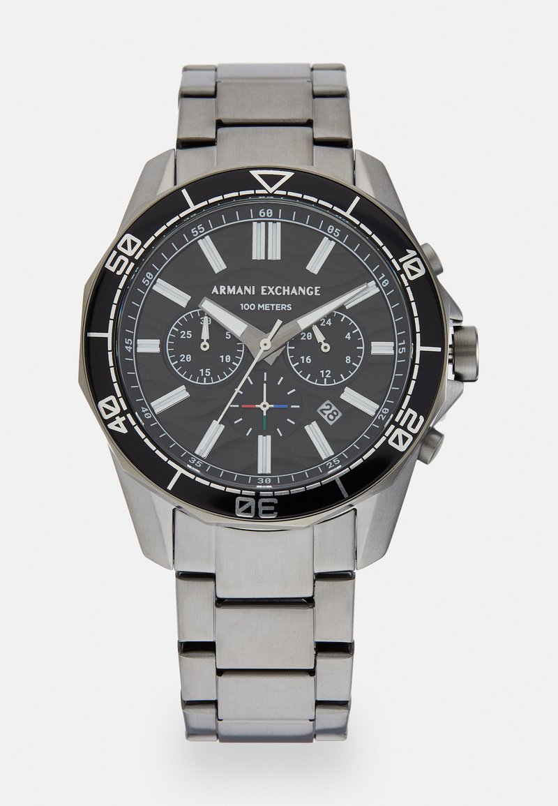 Armani Exchange WATCH - Chronograph watch - gunmetal - Zalando.co.uk