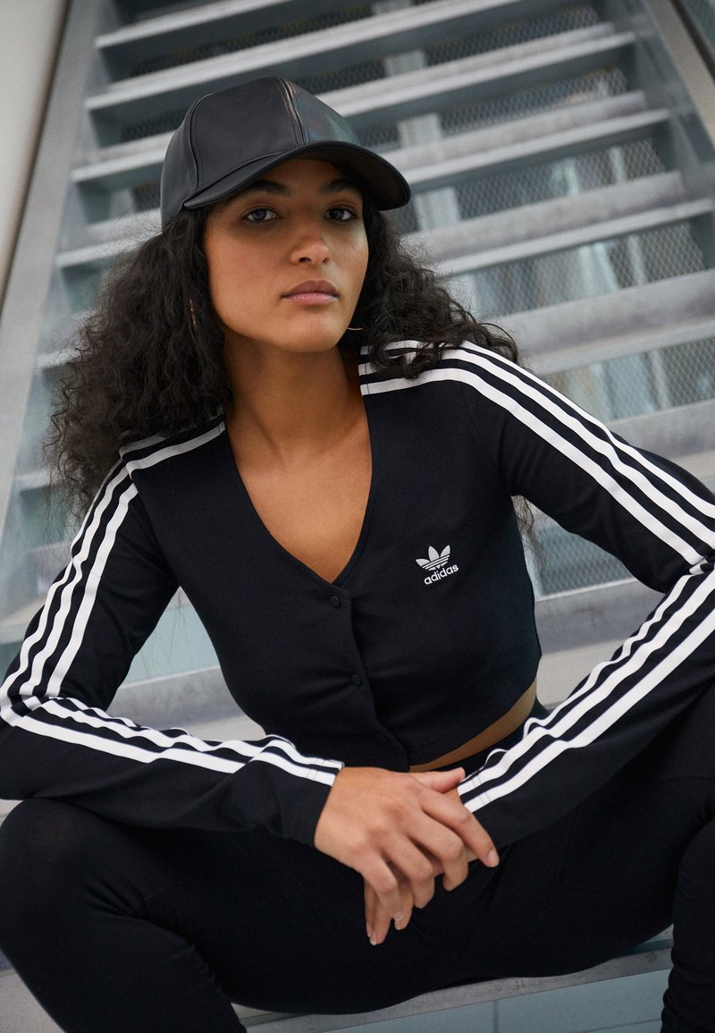 adidas Originals ADICOLOR CLASSICS 3-STRIPES - Summer jacket - black ...