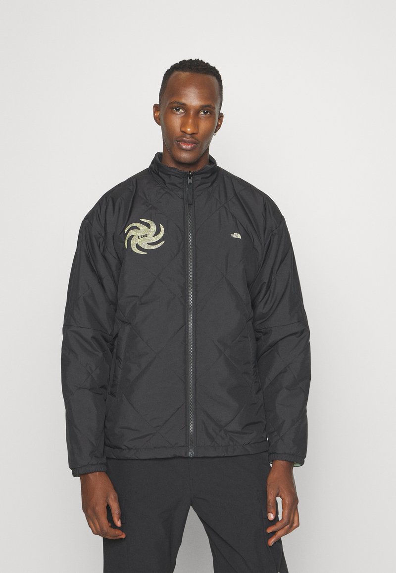The North Face AFTERBURNER JACKET - Giacca hard shell - black/misty ...