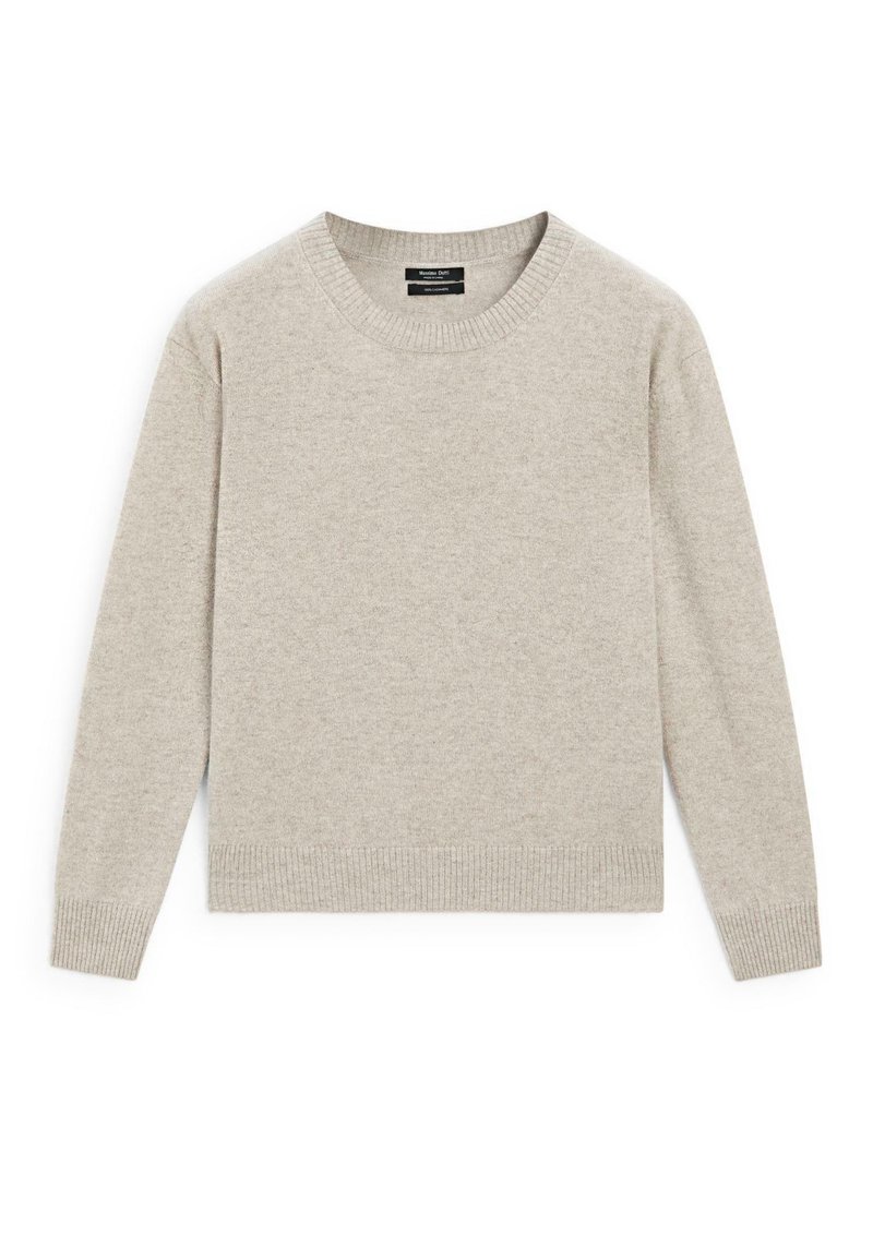 Massimo Dutti CREW NECK - Jumper - sand/beige - Zalando.co.uk