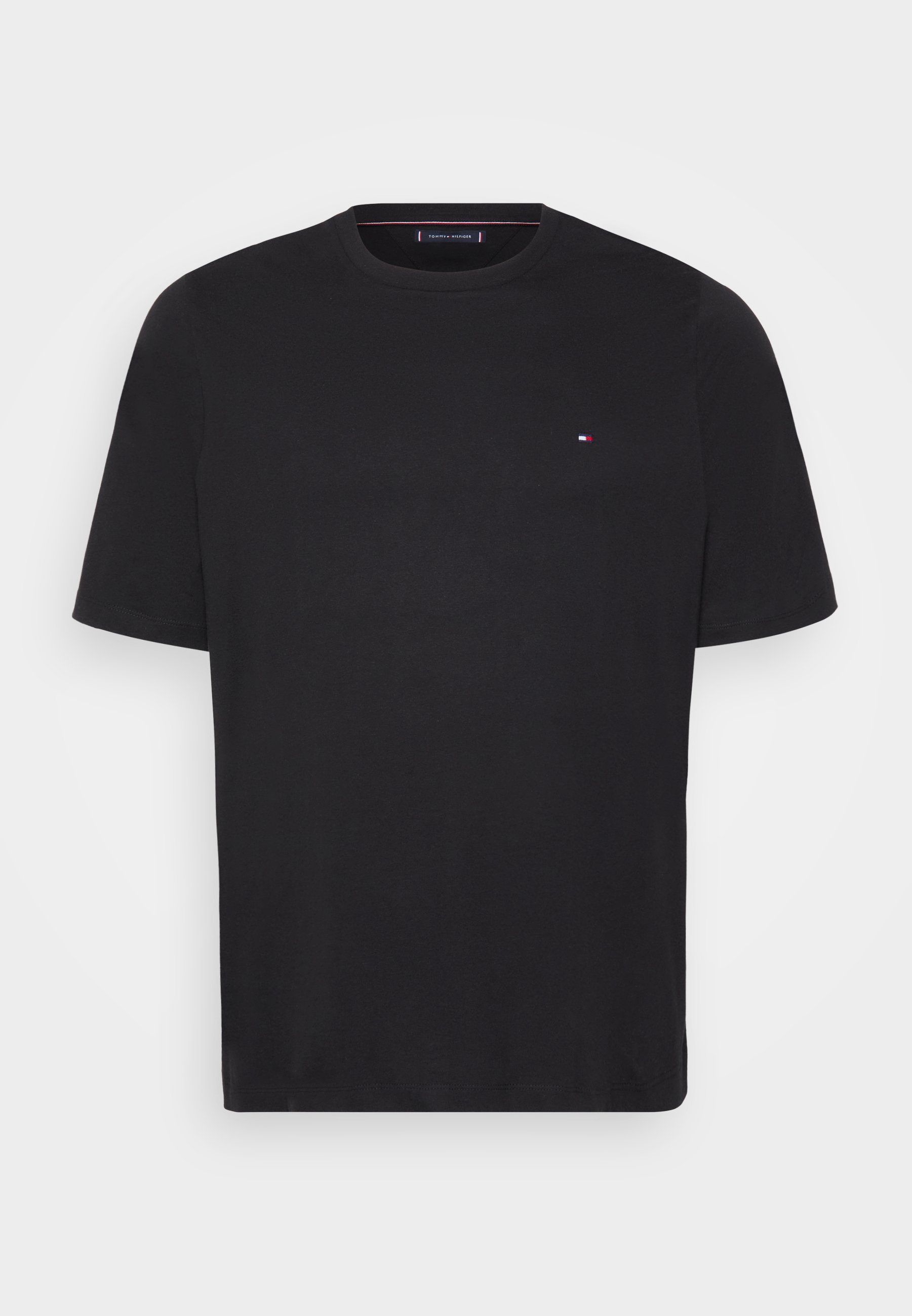 Tommy Hilfiger ESSENTIAL SOLID TEE T Shirt basic black schwarz Zalando