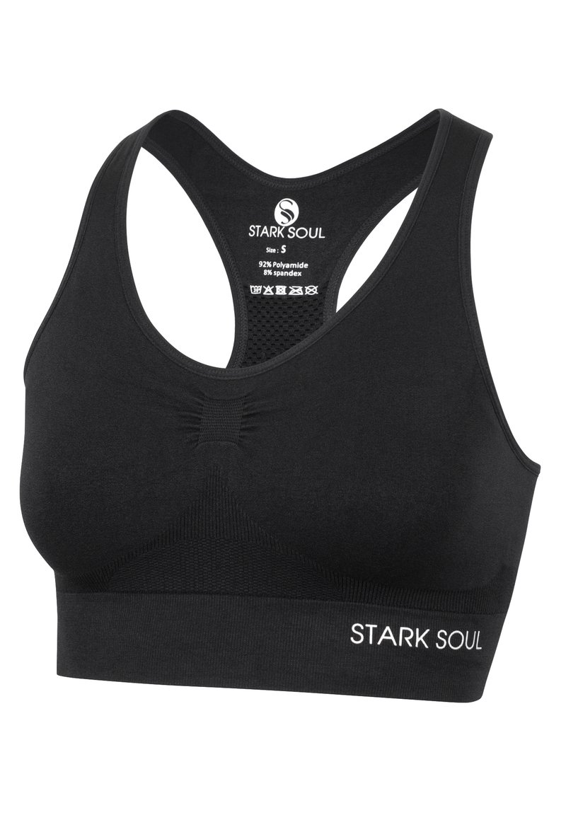 Stark Soul SEAMLESS LIGHT - Bustino - schwarz/nero - Zalando.it