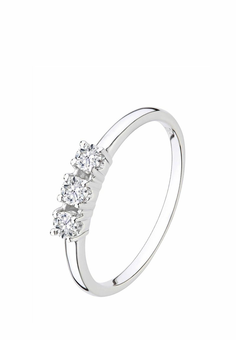 DIAMANT L'ÉTERNEL DIAMOND TRILOGY - Ring - white gold-coloured/white ...