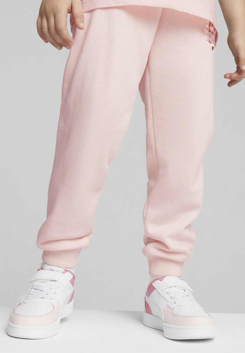 Puma ESS MIX TR UNISEX - Tracksuit bottoms - Frosty Pink/pink - Zalando