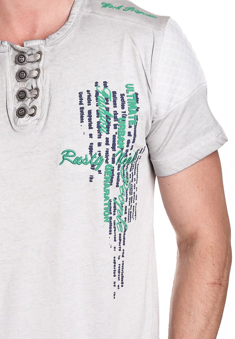 Rusty Neal T-Shirt print - grau - Zalando.at