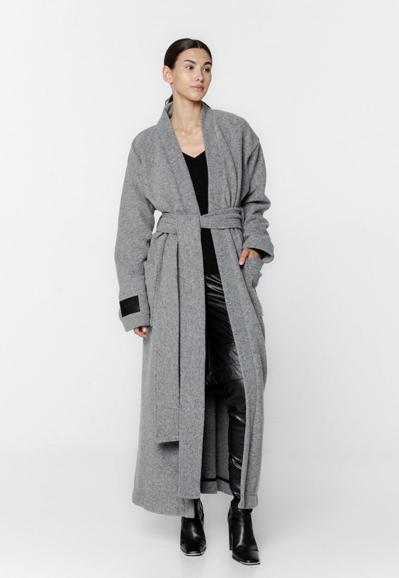 PILAWSKI Klasyczny płaszcz/szary - Zalando.pl