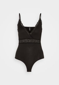 Pieces PCSYNNE BODY - Topper - black/svart - Zalando.no