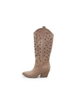 Bata Cowboy-/Bikerboot - khaki/hellbraun - Zalando.at
