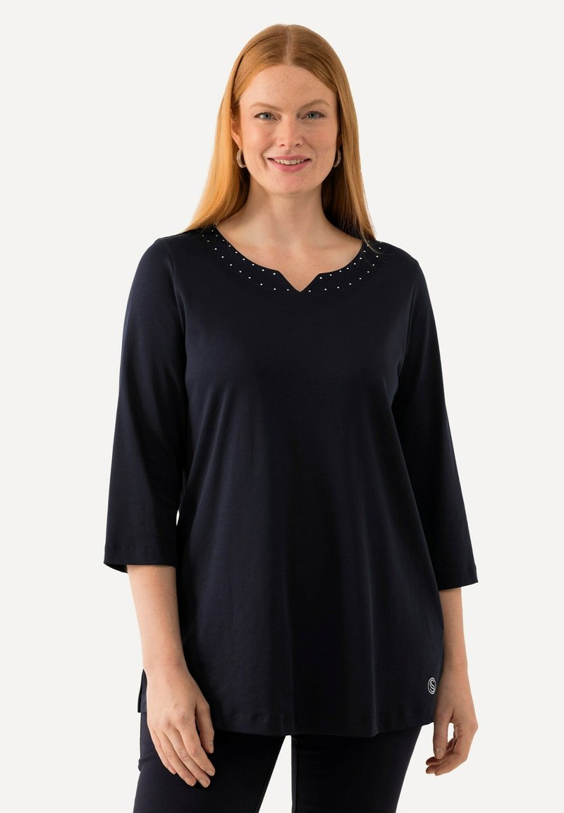 Ulla Popken Longsleeve - black/zwart - Zalando.nl