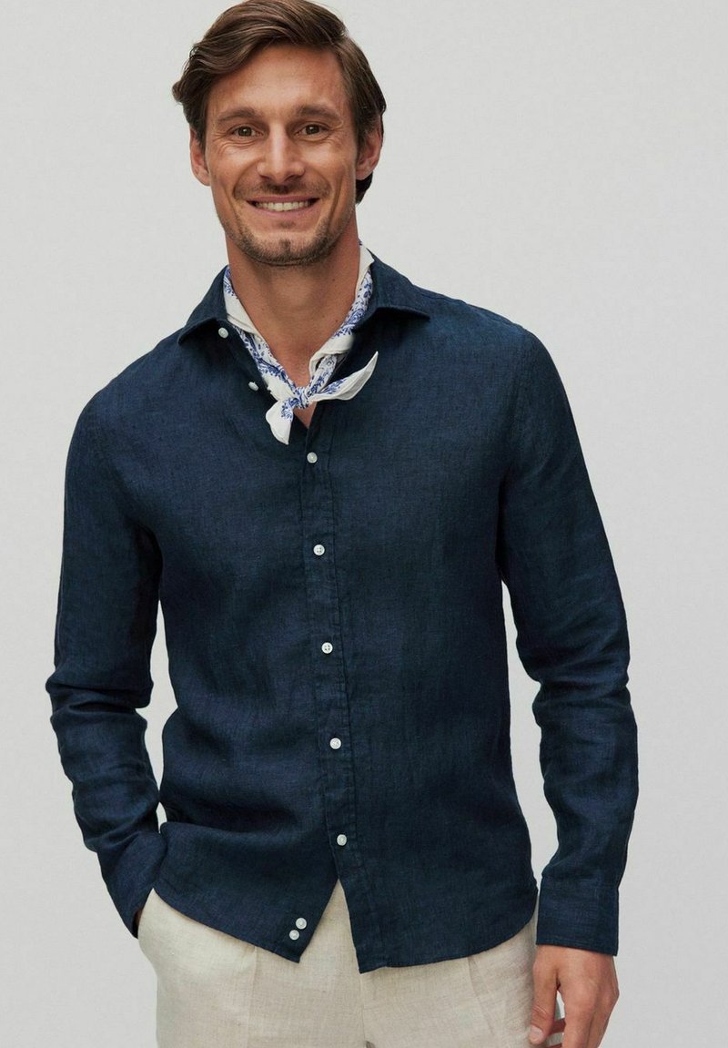 Bläck DANTE - Hemd - dk blue mel/blau - Zalando.de