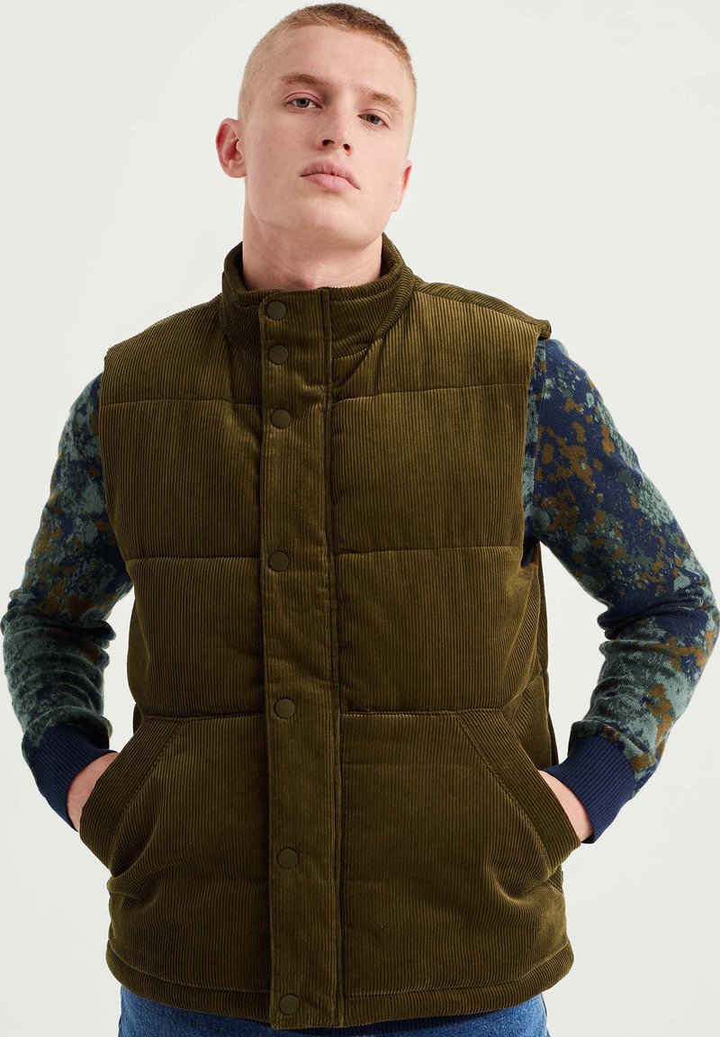 WE Fashion BLUE RIDGE - Weste - green/grün - Zalando.de