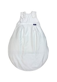 Alvi JAHRESZEITEN OUTLAST - Baby's sleeping bag - blue dots/white - Zalando