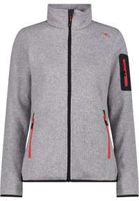 CMP Fleecejakke - un argento-campari/grå - Zalando.dk
