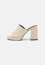 Even&Odd Papuci înalți - off-white/alb natural - Zalando.ro