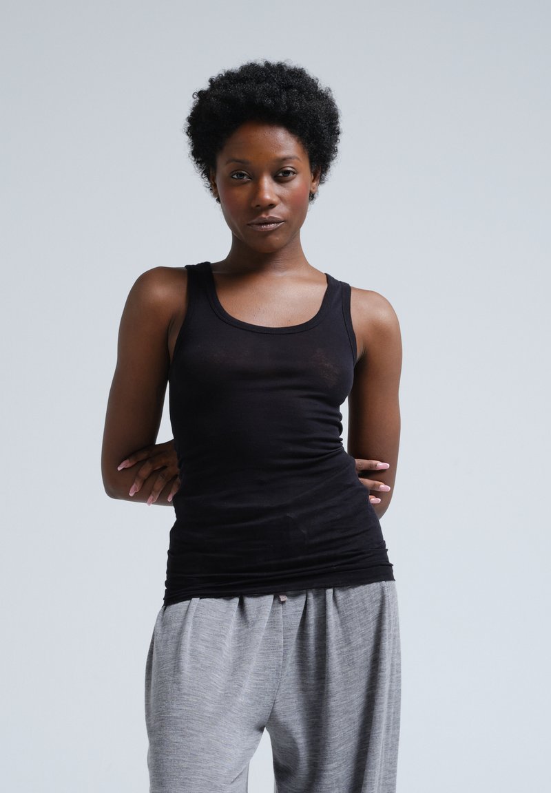 Seamless Basic BELLA - Top - black - Zalando