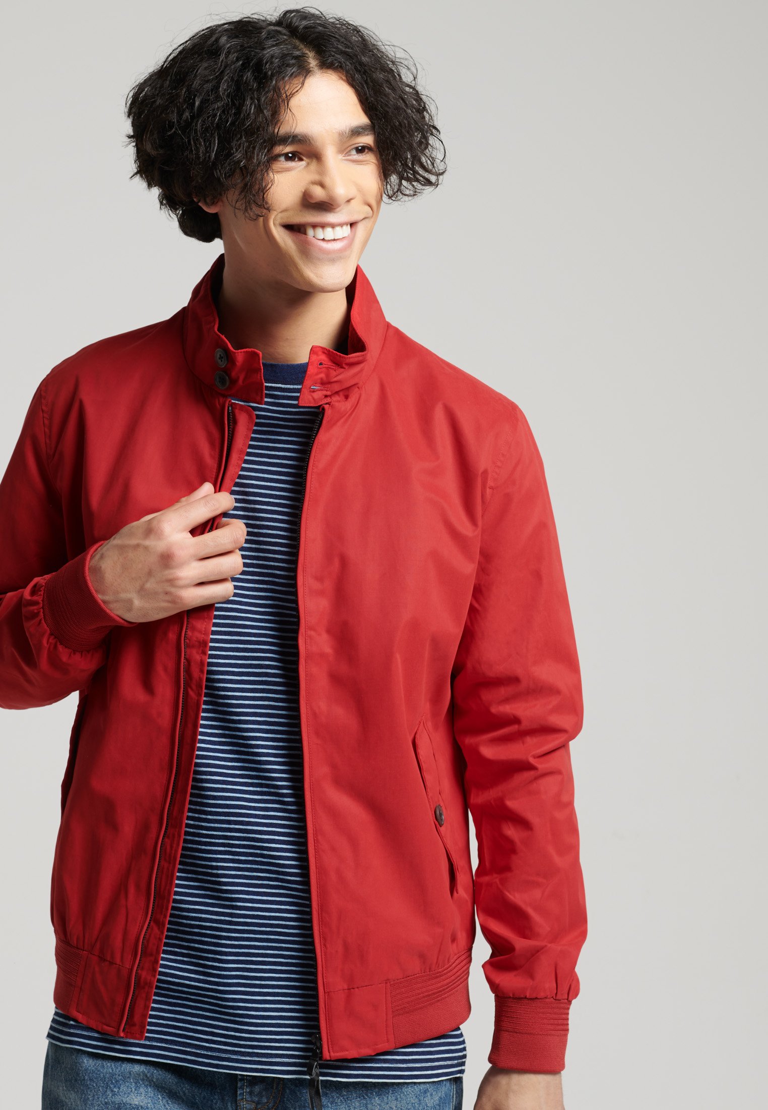 Red Baracuta Jacket