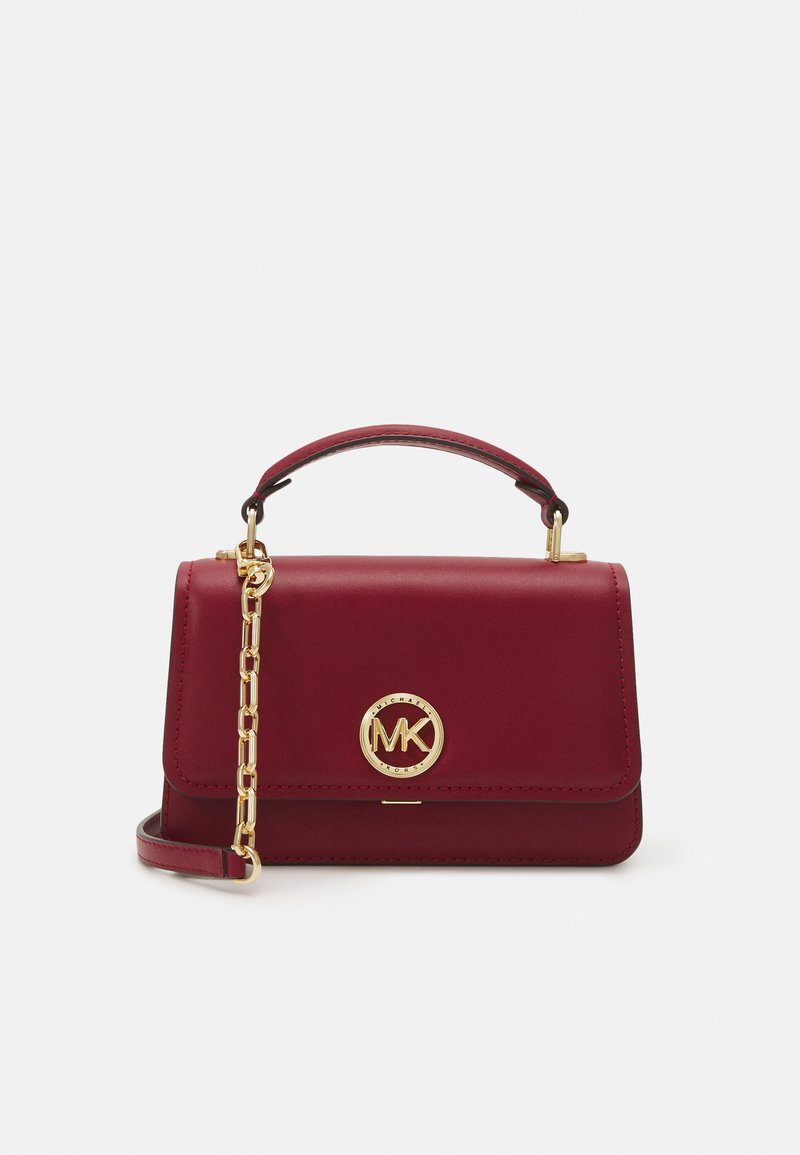 MICHAEL Michael Kors DELANCEY - Handbag - deep red/red - Zalando