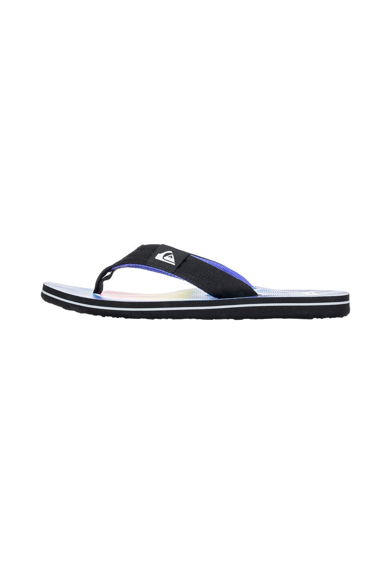 Quiksilver MOLOKAI LAYBACK LI AIRBRUSH - Pool shoes - byj/mottled blue ...
