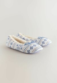 Next REGULAR FIT - Pantofole - blue fairisle pattern/blu - Zalando.it