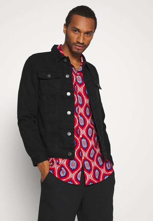 Redefined Rebel JASON JACKET - Cowboyjakker - lava stone/black denim ...