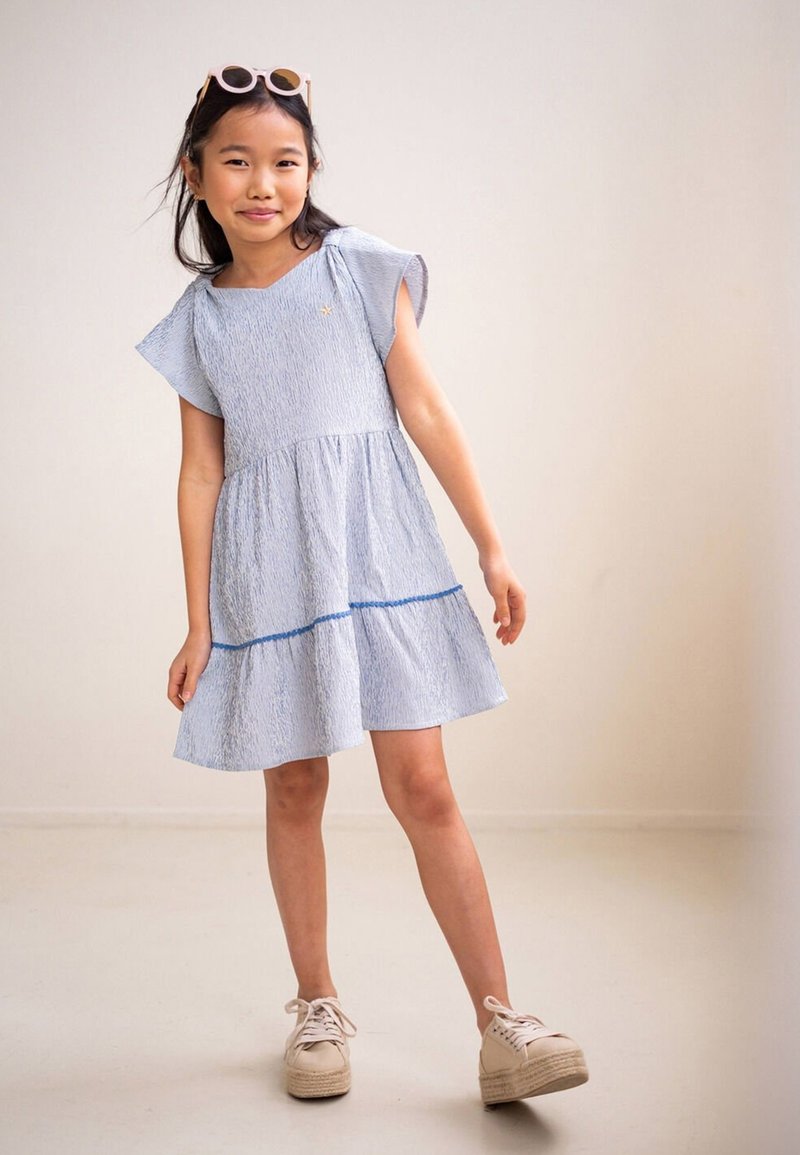 Like Flo FANCY KNOT - Freizeitkleid - blauw/blau - Zalando.de