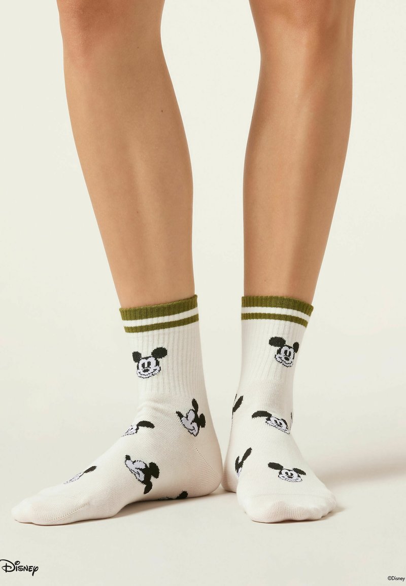 Calzedonia DISNEY - Socks - panna mickey mouse disney/apricot - Zalando.ie