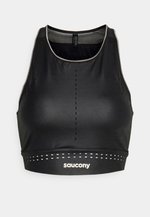 Saucony PINNACLE BRA - Sport-BH med mycket stöd - black/svart - Zalando.se