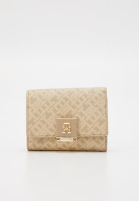 Tommy Hilfiger FLAP MONO - Portafoglio - beige - Zalando.it
