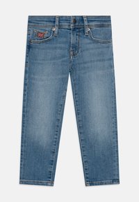 Hackett London SLIM - Slim fit jeans - light denim/mottled blue ...