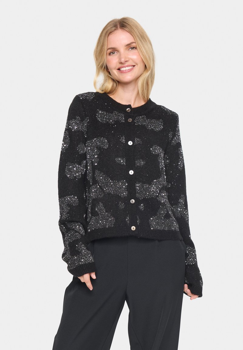 Saint Tropez HALIMA - Cardigan - black/sort - Zalando.dk