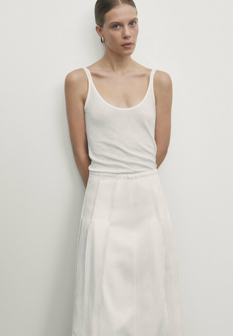Massimo Dutti Top - white/weiß - Zalando.ch