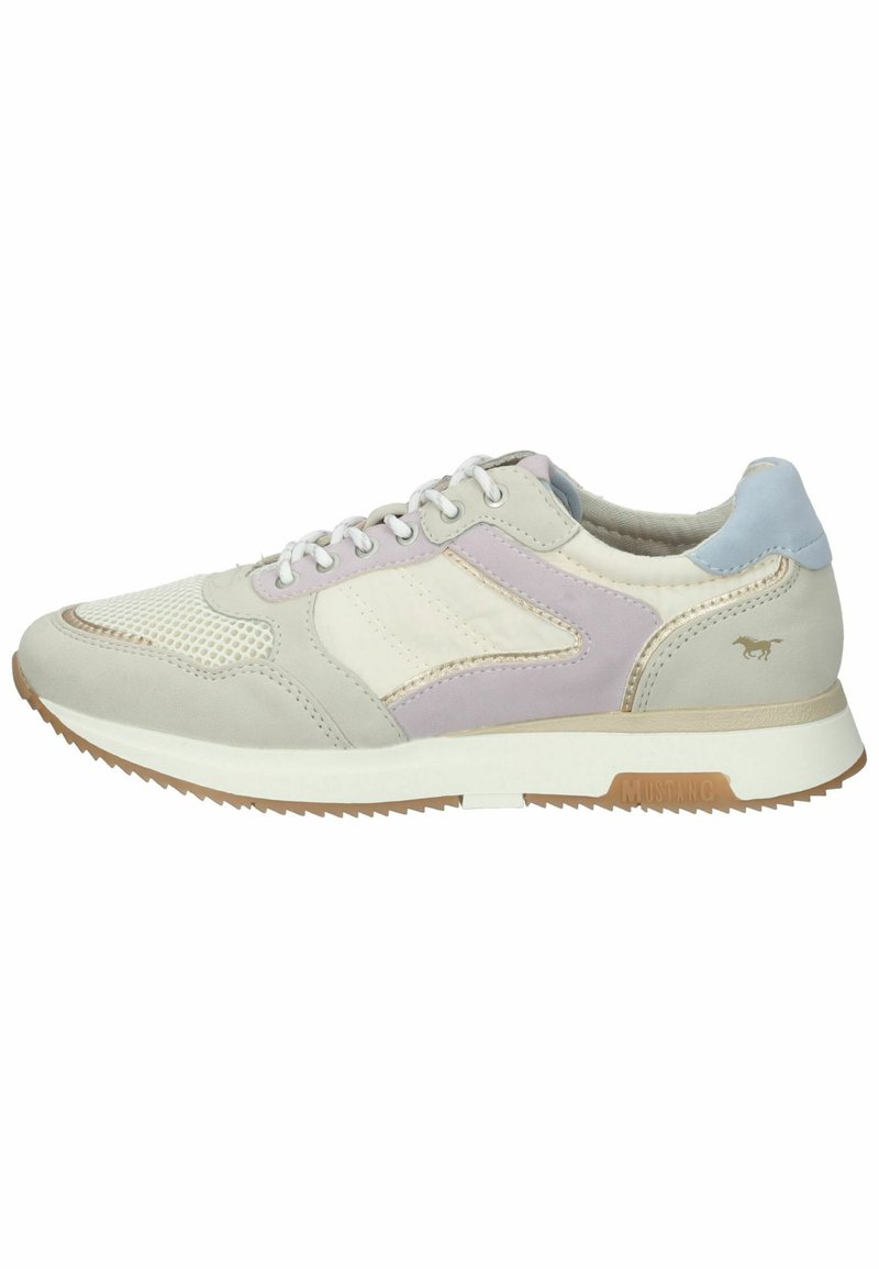 Mustang Trainers - ivory/off-white - Zalando