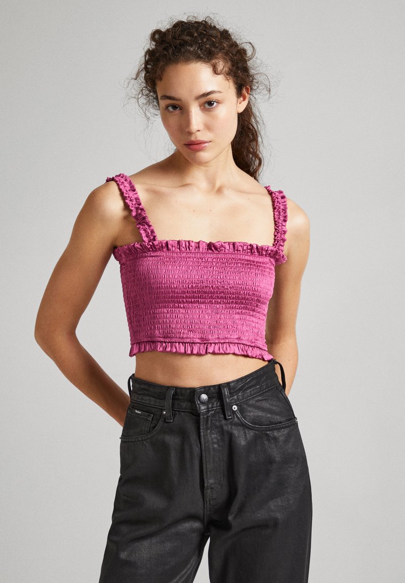 Pepe Jeans DIVINITY - Top - english rose pink/rosa - Zalando.es