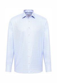 Eterna KARO COMFORT FIT - Shirt - hellblau/light blue - Zalando
