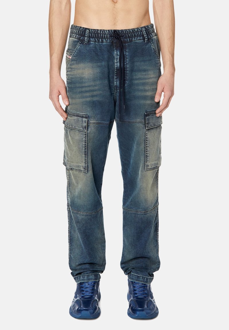 Diesel KROOLEY - Jeans Tapered Fit - dark blue/dunkelblau - Zalando.de