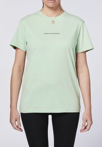 Detto Fatto UNISEX MIT QR-CODE - T-Shirt print - silt green/mint ...