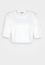 Gestuz JORY CROPPED TEE - T-Shirt basic - bright white/weiß - Zalando.at