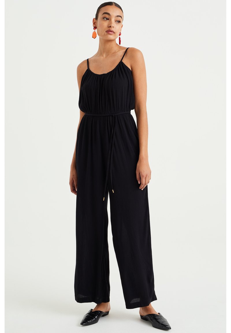 WE Fashion Overall / Jumpsuit - black/svart - Zalando.se