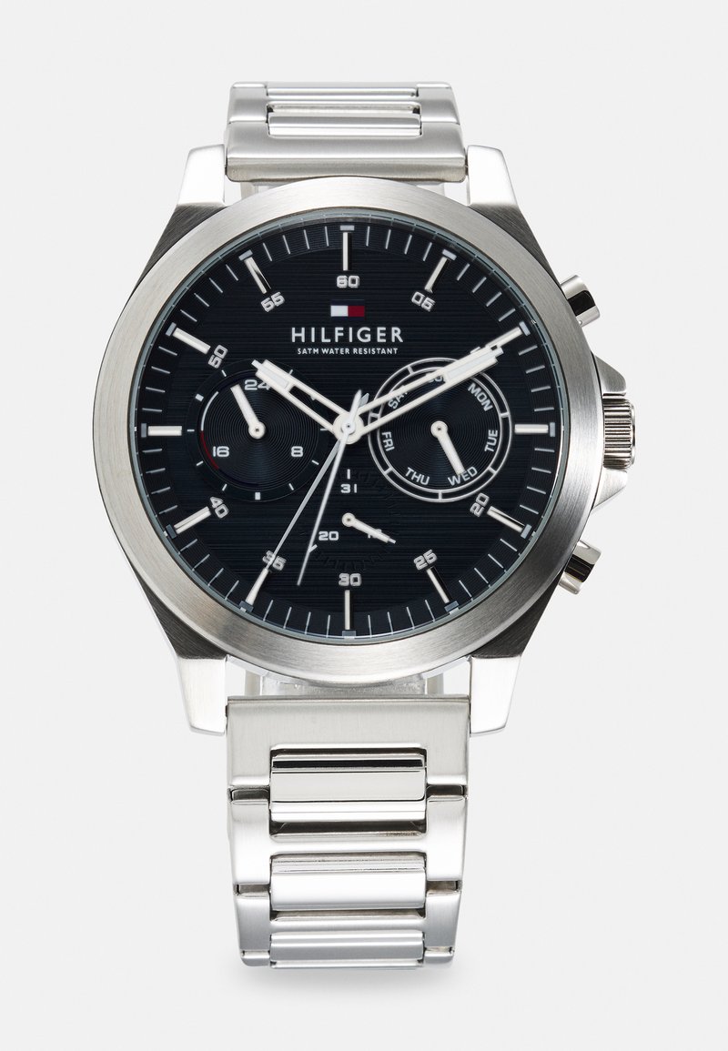 Tommy Hilfiger CLASSIC - Hodinky - silver-coloured/blue/stříbrná barva ...