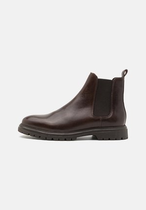 Levi's® AMOS CHELSEA - Stiefelette - dark brown/dunkelbraun - Zalando.de